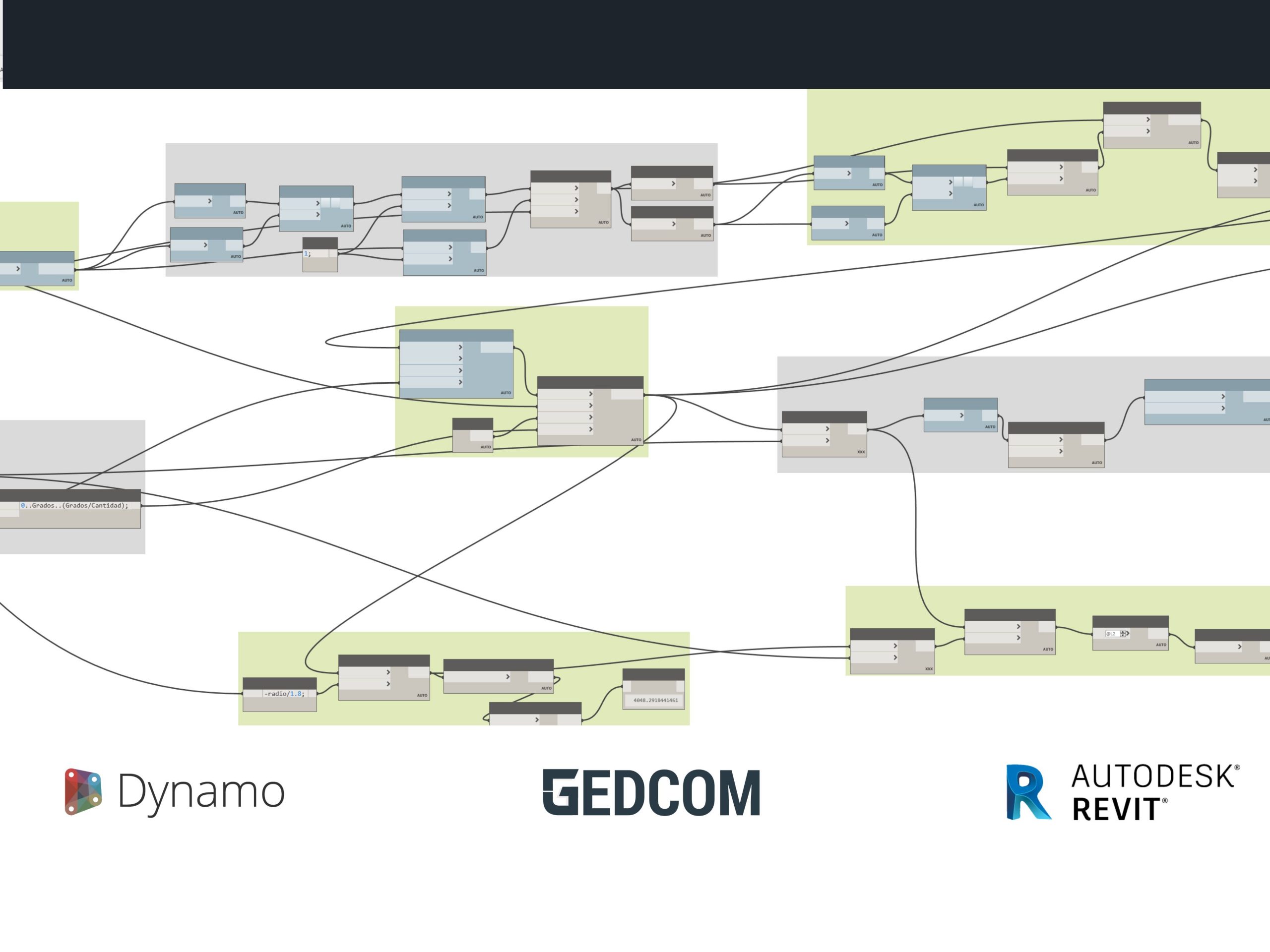 Curso Introducción a la programación visual con Dynamo
